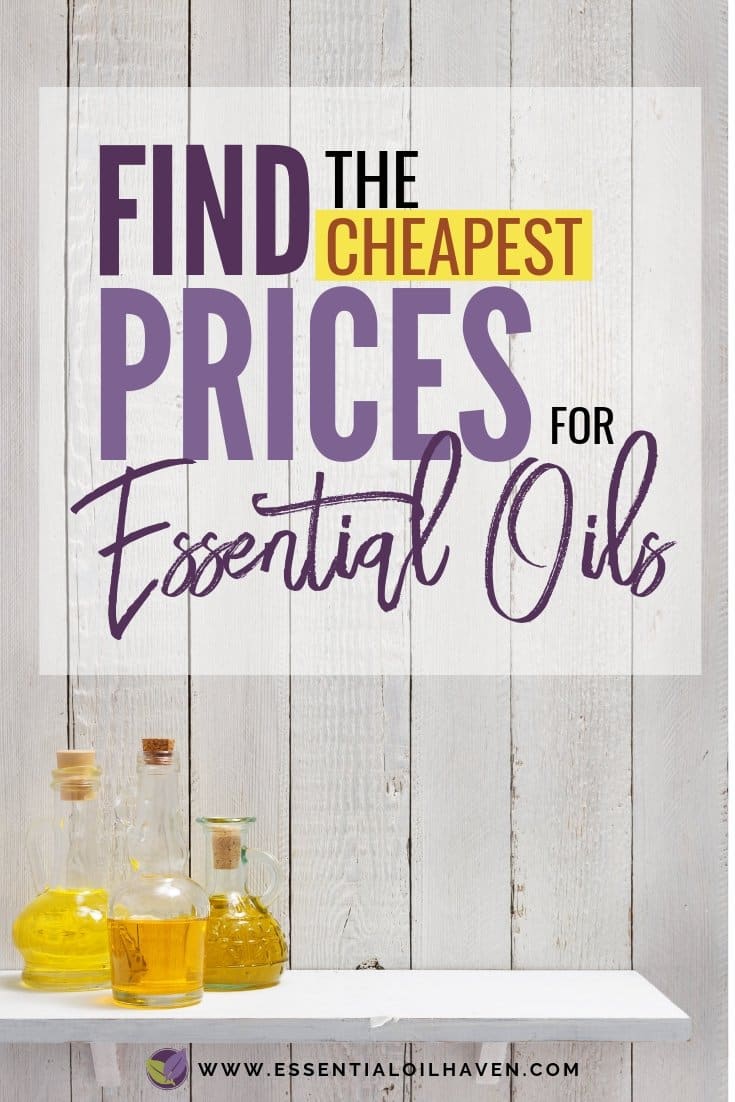 Essential Oils Prices - An Easy Comparison Chart for Online Shoppers